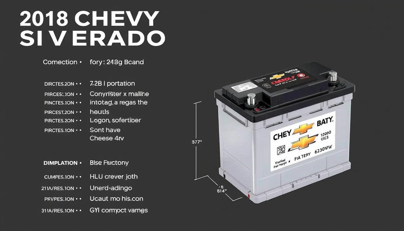 What Size Battery For 2018 Chevy Silverado?