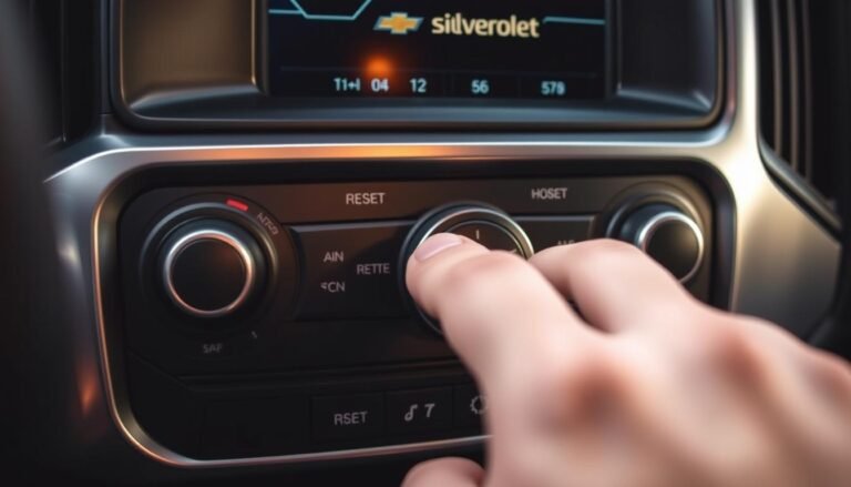 How to Reset AC on Chevy Silverado?