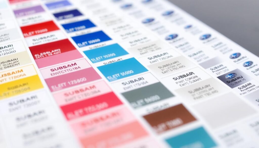 Subaru Paint Code Location Guide | Find Easily