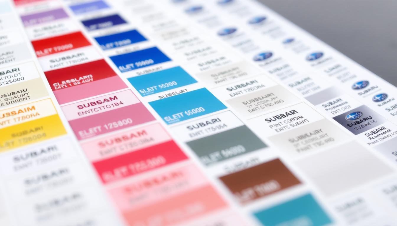 Subaru Paint Code Location Guide | Find Easily