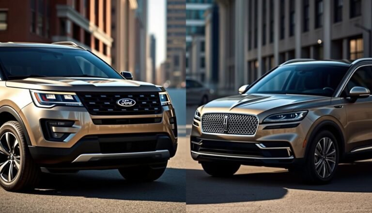 Ford Explorer vs Lincoln Aviator: Comparison Guide