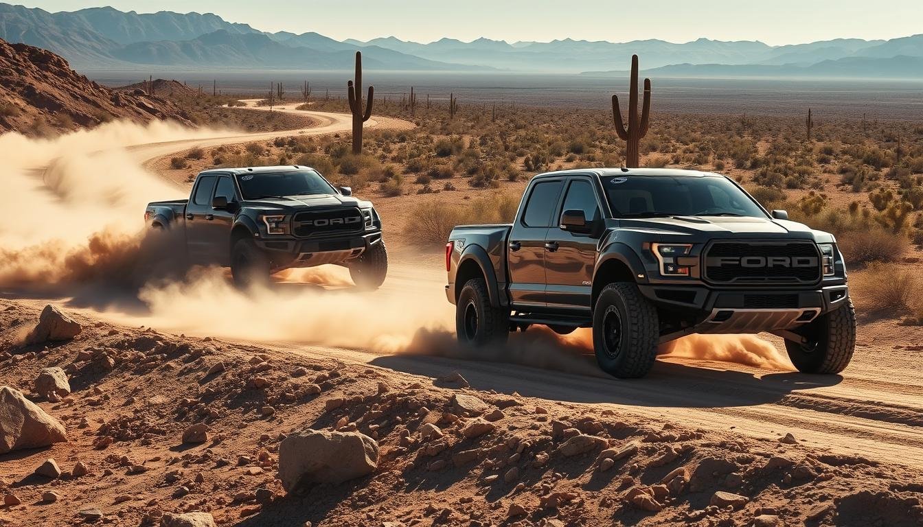 Ford Raptor vs Raptor R: Off-Road Showdown