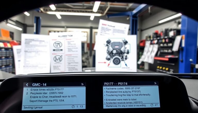 GMC Code P0171 and P0174: Troubleshooting Guide