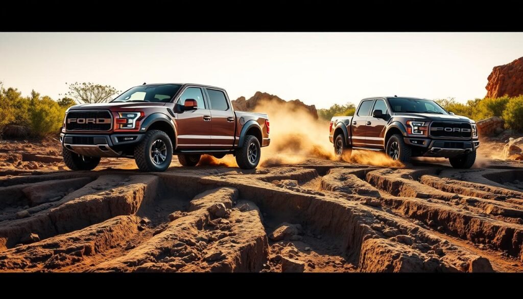 Ford Raptor vs Raptor R: Off-Road Showdown