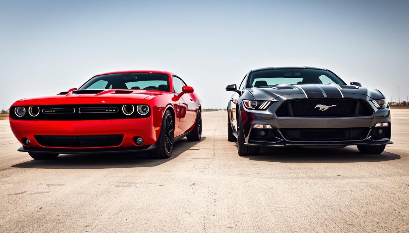 Dodge Challenger vs Ford Mustang: Muscle Showdown