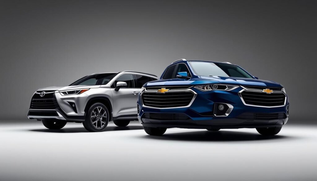 Toyota Highlander vs Chevy Traverse: SUV Showdown