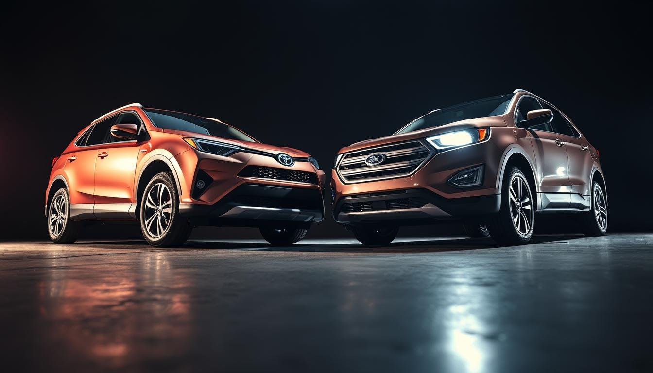 Toyota RAV4 vs Ford Edge: SUV Showdown